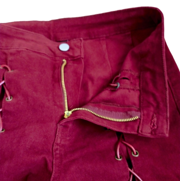 Cider | Pants & Jumpsuits | Nwt Cider Low Waist Tie Front Flares Womens ...